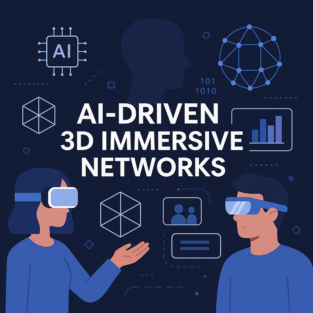 AI-Driven 3D Immersive Experience Networks: Powering the Next Digital Frontier