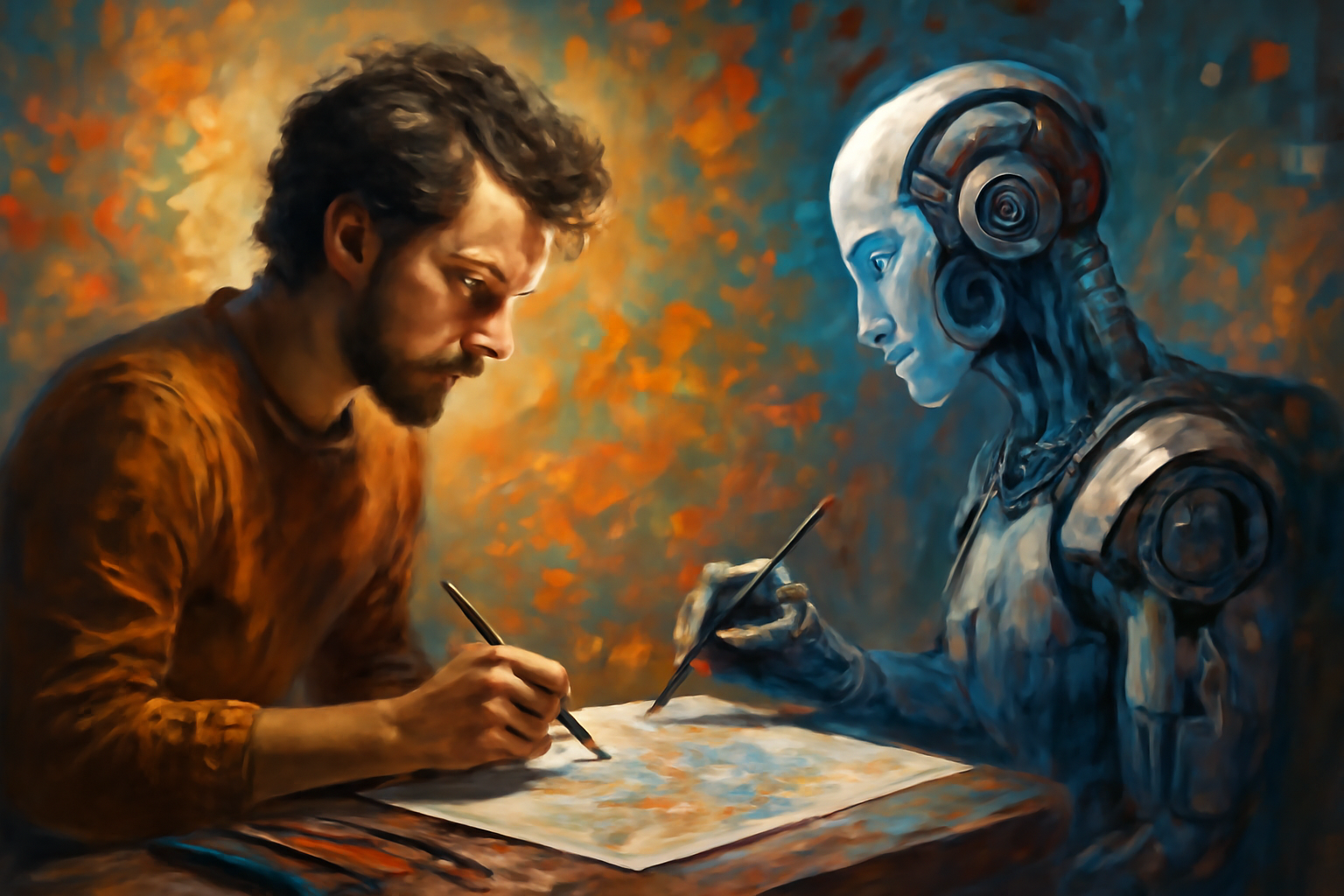 AI's Impact on Human Creativity: Preserving the Essence of Artistic Expression in the Age of ...