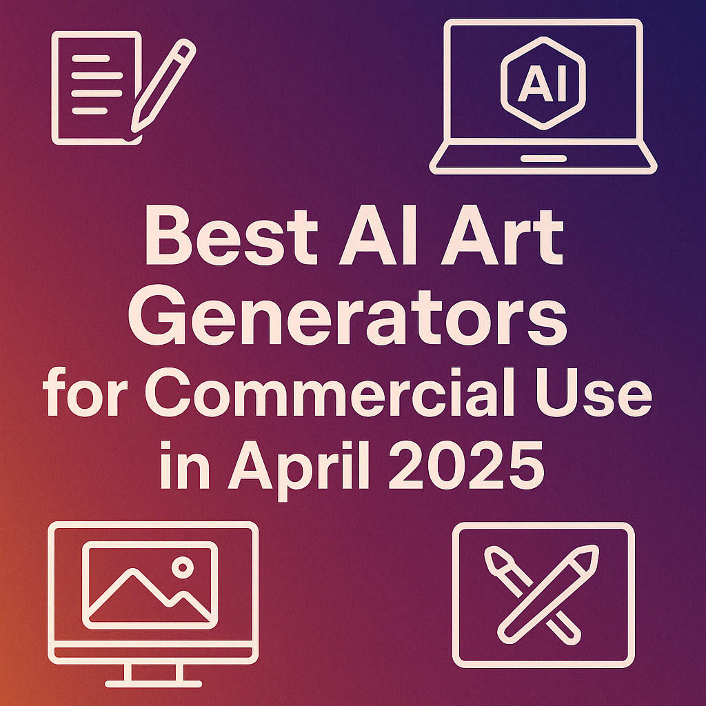 Best AI Art Generators for Commercial Use in April 2025